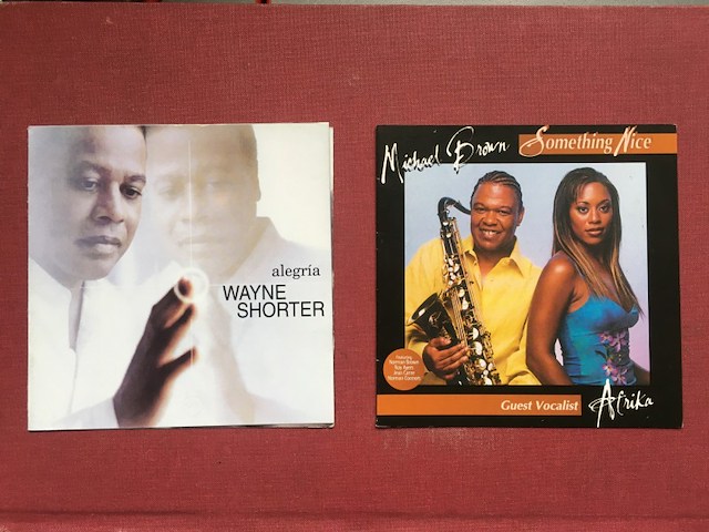 Wayne Shorter-ALEGRiA/Michael Brown-SoMETHiNG..(bez CD-