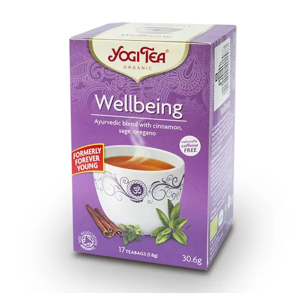 Yogi tea Wellbeing - biljni čaj Zauvek mlad 30,6g