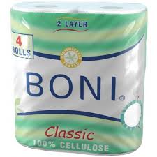 Toalet papir Boni classic 4/1-dvoslojni