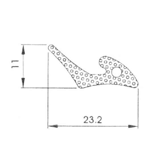 Gumeni profil sunđerasti – M320