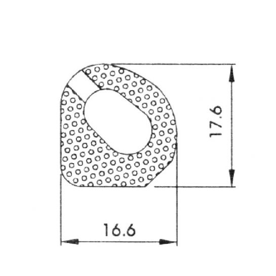 Gumeni profil sunđerasti – M617.1