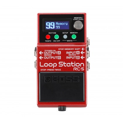 Music box
Boss RC-5 loop pedala