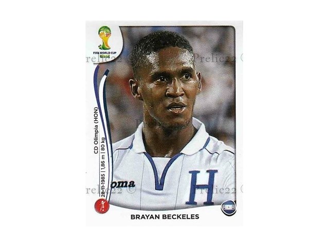 BRAZIL Brasil FIFA WC 2014 sličica broj 400, Panini