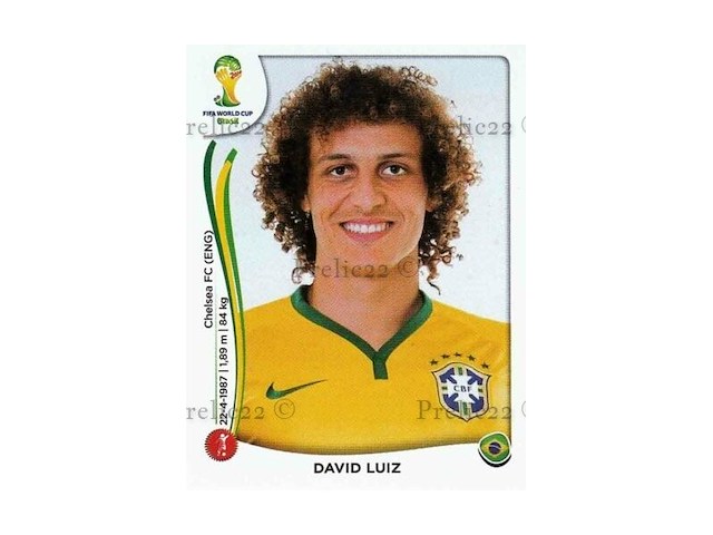 BRAZIL Brasil FIFA WC 2014 sličica broj 036 36, Panini