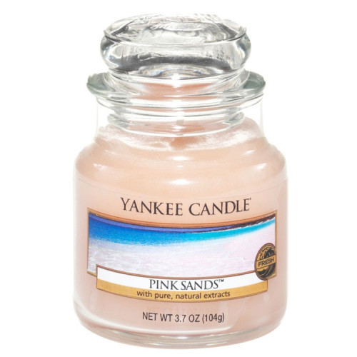 Mirisna sveća u tegli S - Pink Sands (citrusi, cveće i vanila)