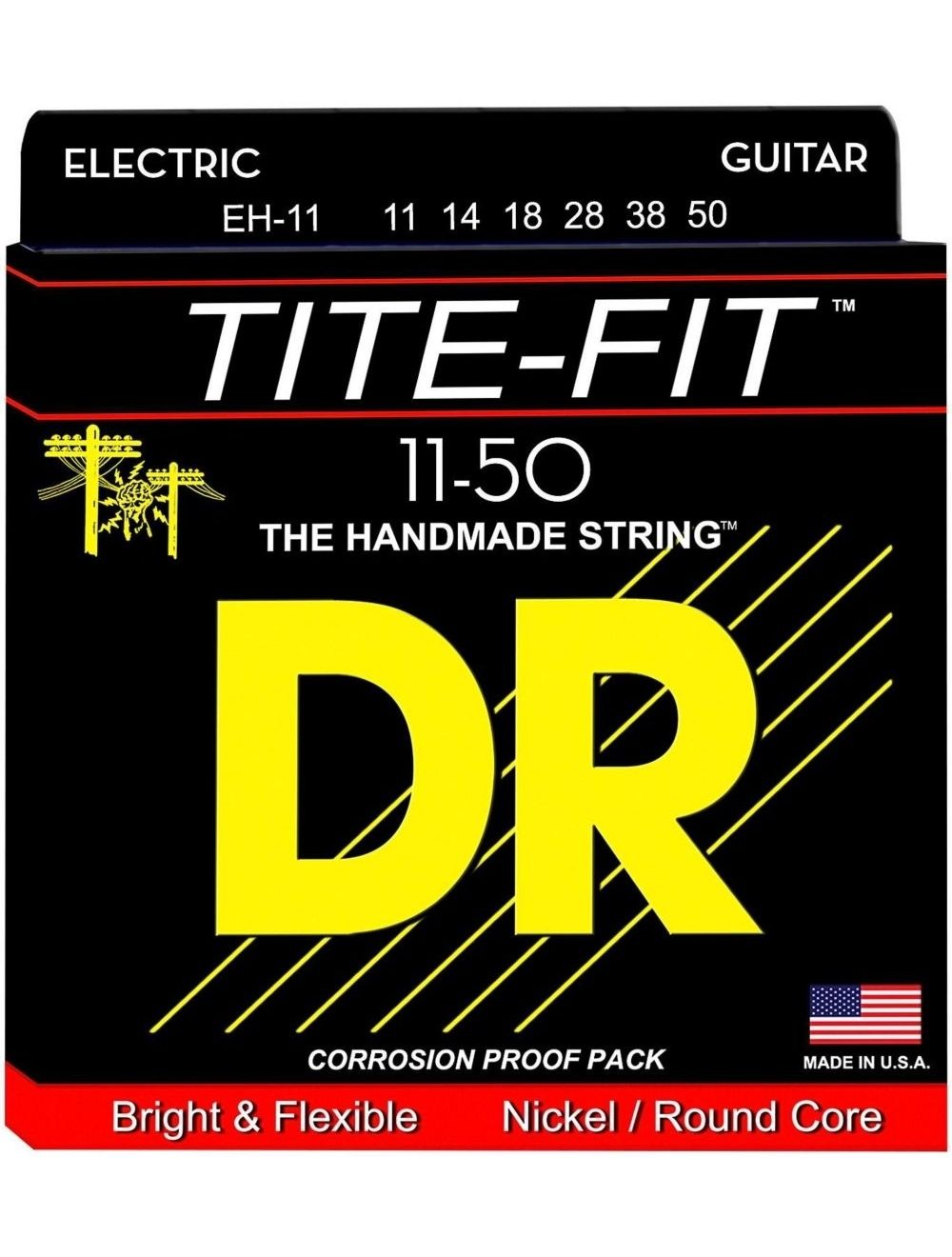 DR Strings Tite-fit EH 11