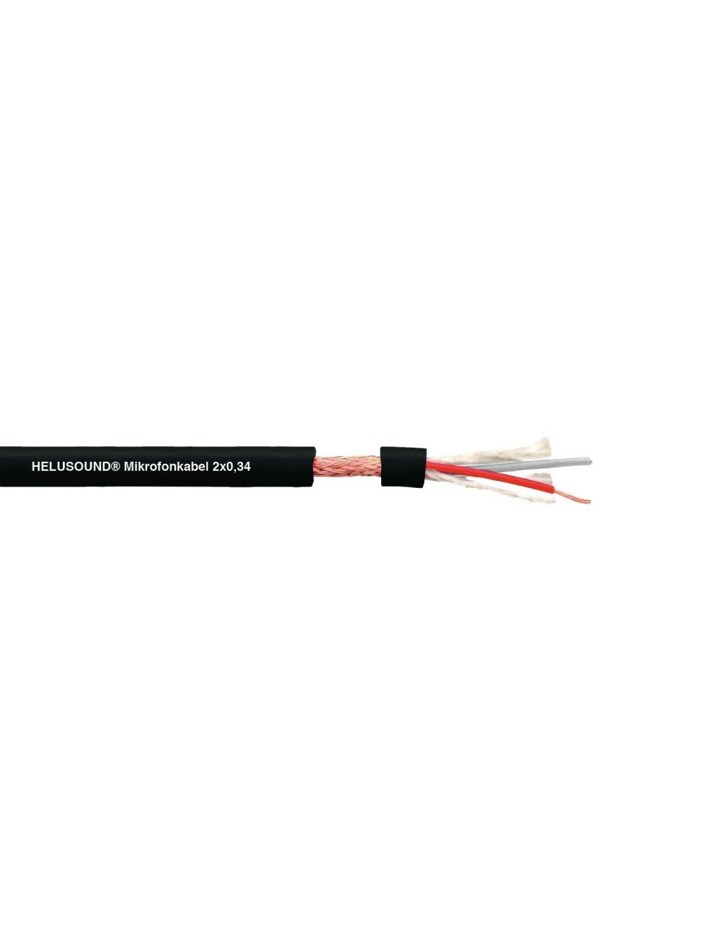 Helukabel DMX 2x0,34 bk