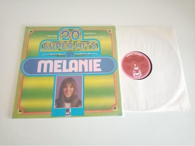 MELANIE 20 SUPER HITS LP  MINT