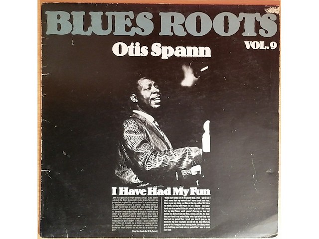 LP OTIS SPANN - Blues Roots Vol. 9 (1981) PGP, NM