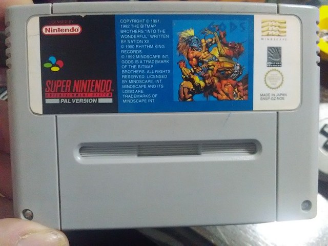 nintendo snes k gods ispr sa slike