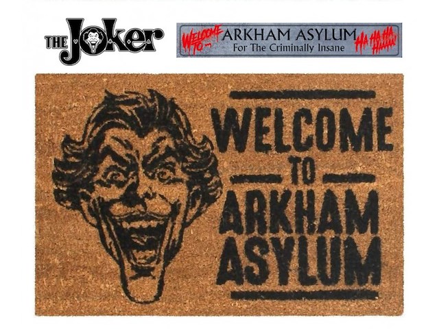 Otirac Za Noge Joker Welcome To Arkham Asylum