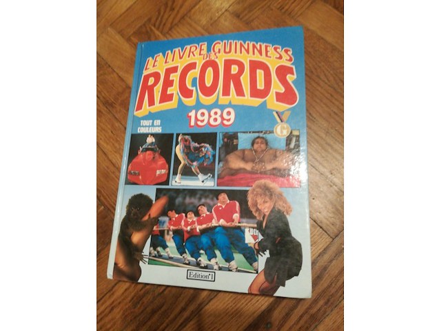 Le livre guinness des records 1989
