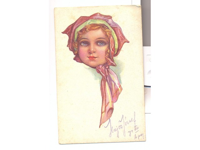 Razglednica crtana Dell Anna &;; Gasparini Kind um 1910/2