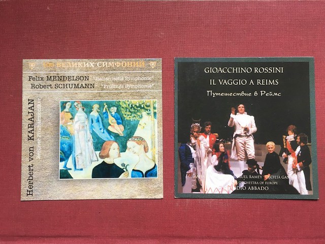 F.Mendelson/R.Schuman/H.V.Karajan/G.Rossini(bez CD-samo