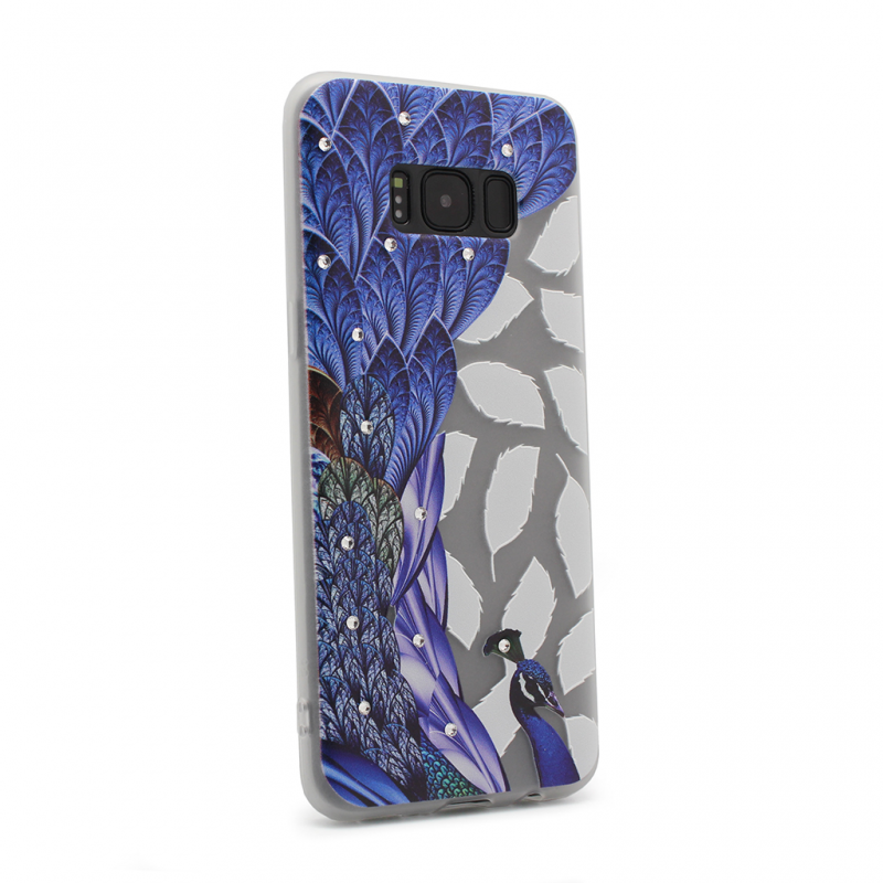 Torbica Glitz Peacocks za Samsung G955 S8 plus type 2