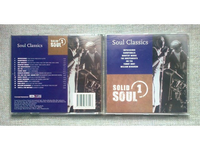 VA - Soul Classics (Solid Soul 1)(CD) Made in EU