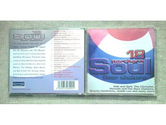 VA - 18 Northern Soul Floor Shakers (CD) Made in UK