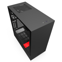 NZXT H510i Black/Red CA-H510I-BR + 650W CM MWE Bronze V2 MPE-6501-ACABW-BEU