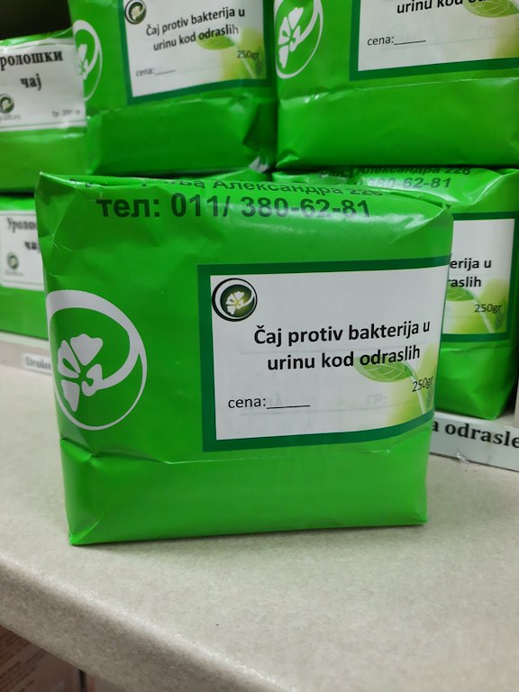 Čaj protiv bakterija u urinu kod odraslih