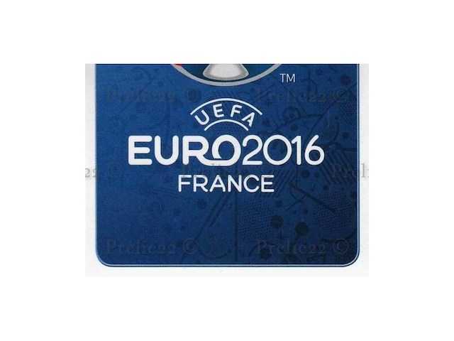 EURO 2016 sličica broj 002 ( 2 ), Panini