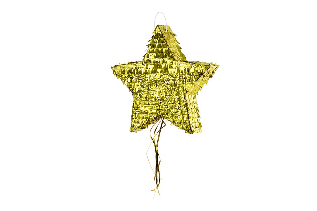 Pinjata Zlatna zvezda – 44.5cm