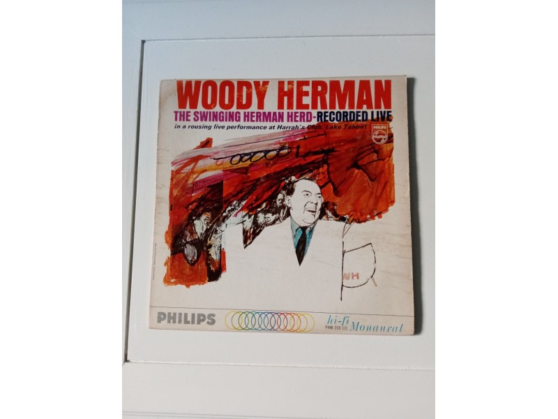 WOODY HERMAN - The Swinging Herman Herd- Recorded Live