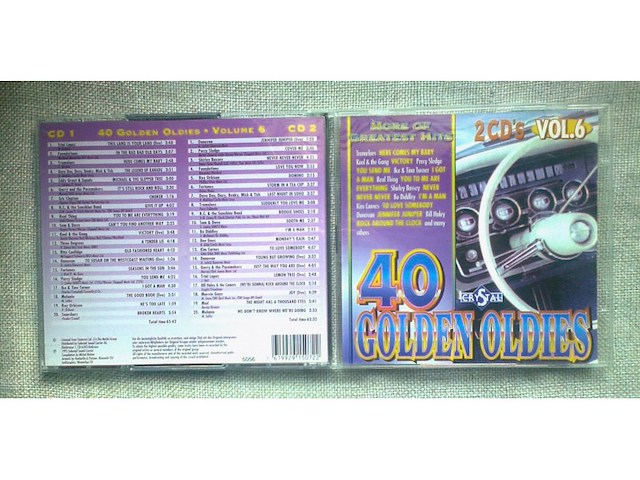 VA - 40 Golden Oldies Vol.6 (2CD) Made in CzechRepublic