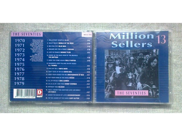 VA - Million Sellers 13 (The Seventies)(CD) Made in EU