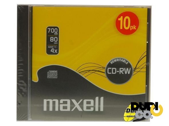 MAXELL CD-RW 80 12X JEWEL