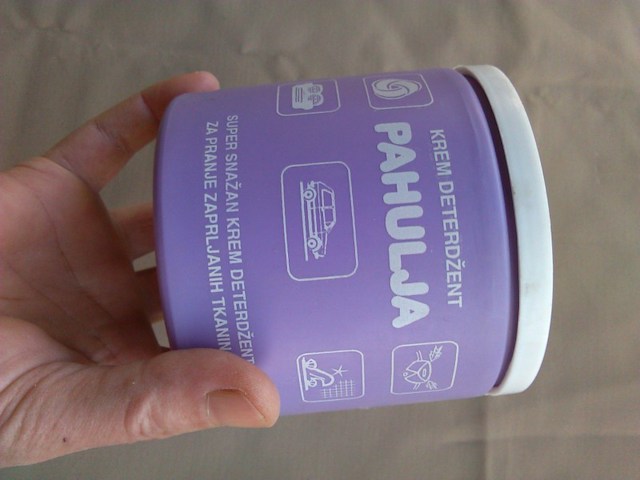 Kutija za krem deterdžent `Pahulja` IHP Prahovo,EX  YU