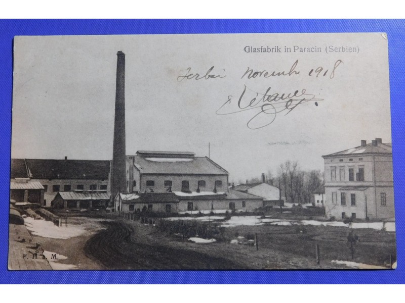 Paraćin - Staklara - 1918 - retko