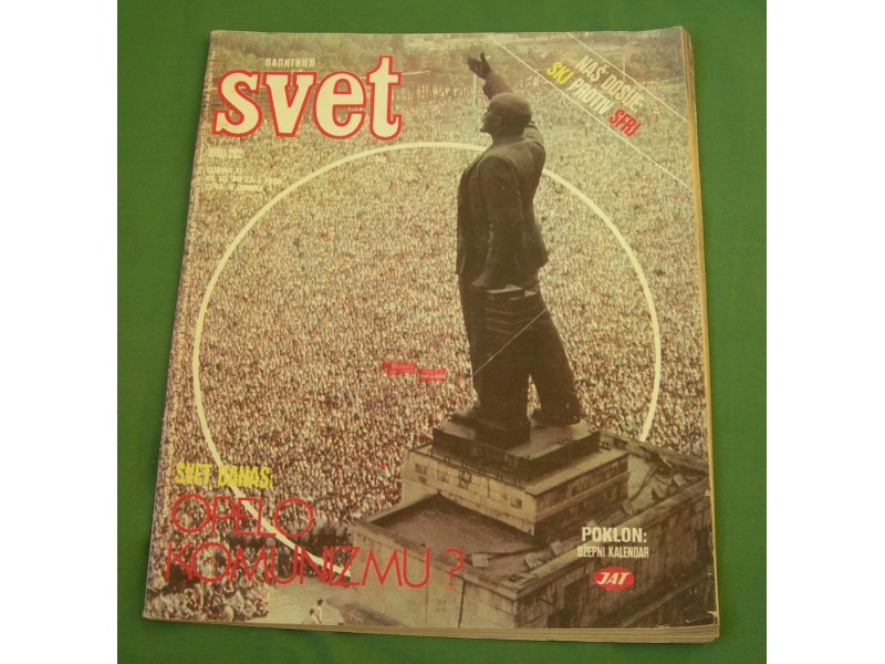 Politika Svet br. 202, 1990. - Opelo komunizmu