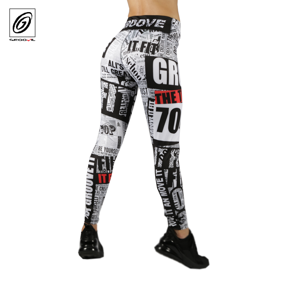 GROOVE NEWSPAPER LEGGINGS