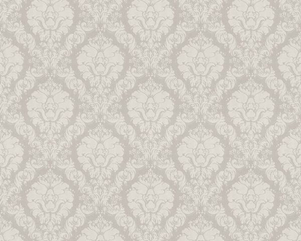 A.S. Création Wallpaper «Baroque, Beige, Grey» 371655