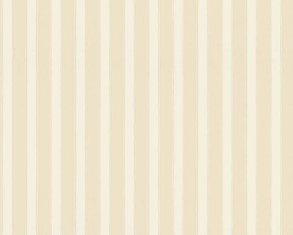 A.S. Création Wallpaper «Stripes, Beige, Cream» 371662