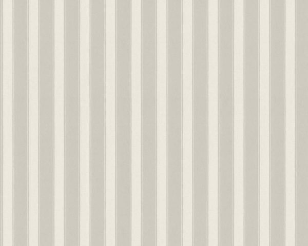 A.S. Création Wallpaper «Stripes, Grey» 371665