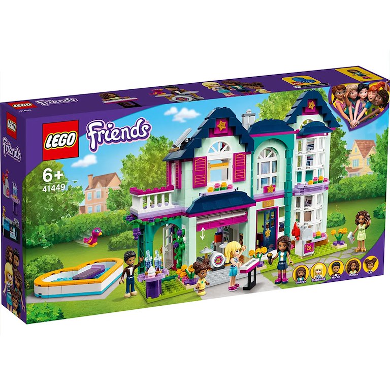 LEGO FRIENDS Andreina porodična kuća