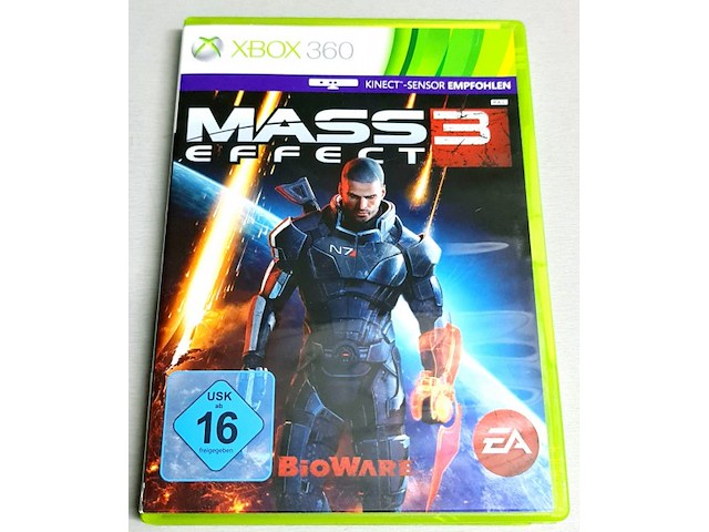 Mass Effect 3   2xDVD  XBOX360