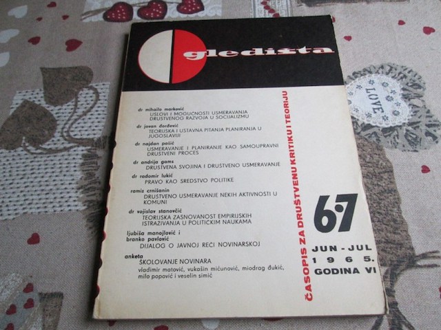 GLEDIŠTA 6-7/1965.