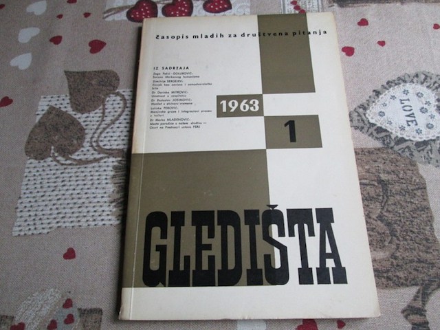 GLEDIŠTA 1/1963.