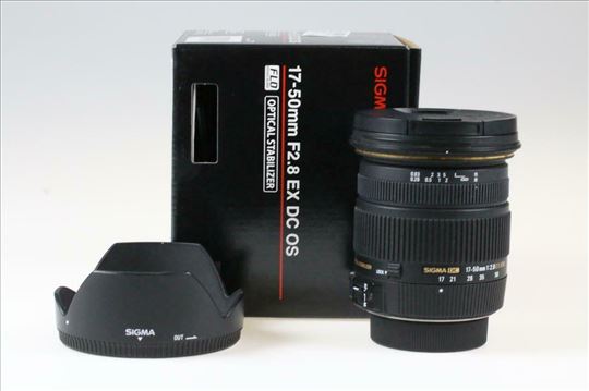 Sigma 17-50mm f/2.8 EX DC OS HSM za Nikon