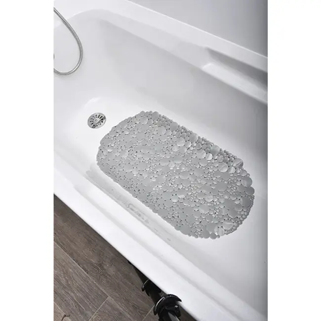 GUMA ZA KADU 69x36CM PVC PROZIRNO-SIVA BUBBLES TENDANCE