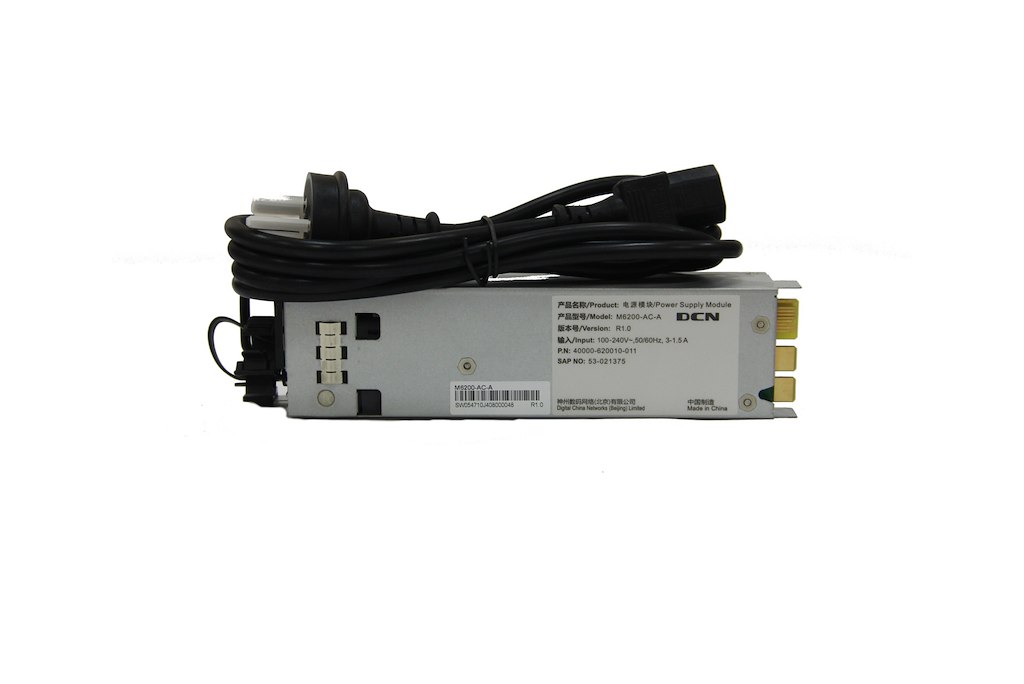 DCN svič modularno napajanje M6200-AC-A za CS6200-28X-HI-24F svič, 230Vac/150W
