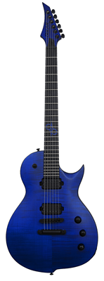Solar Guitars GC2.6FBL Flame Blue Matte