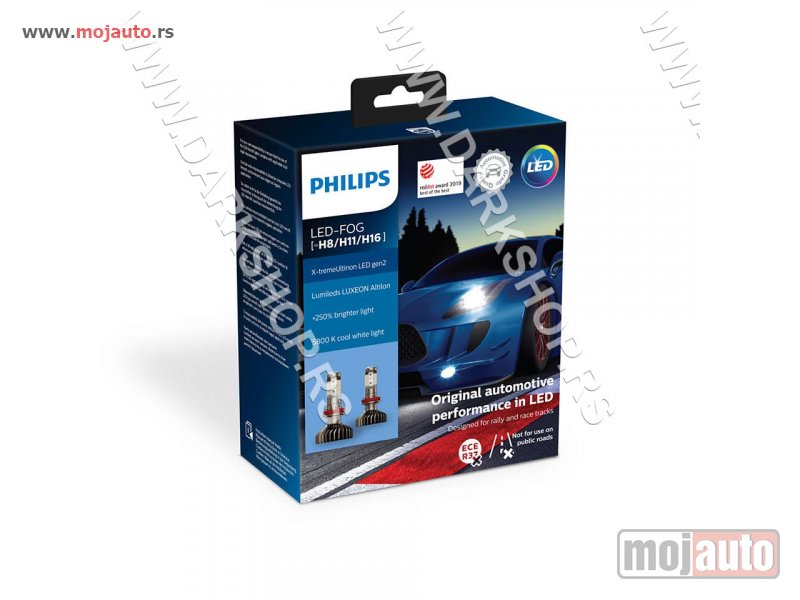 philips led sijalica h8,h11,h16 canbus X-tremeUltinion gen 2