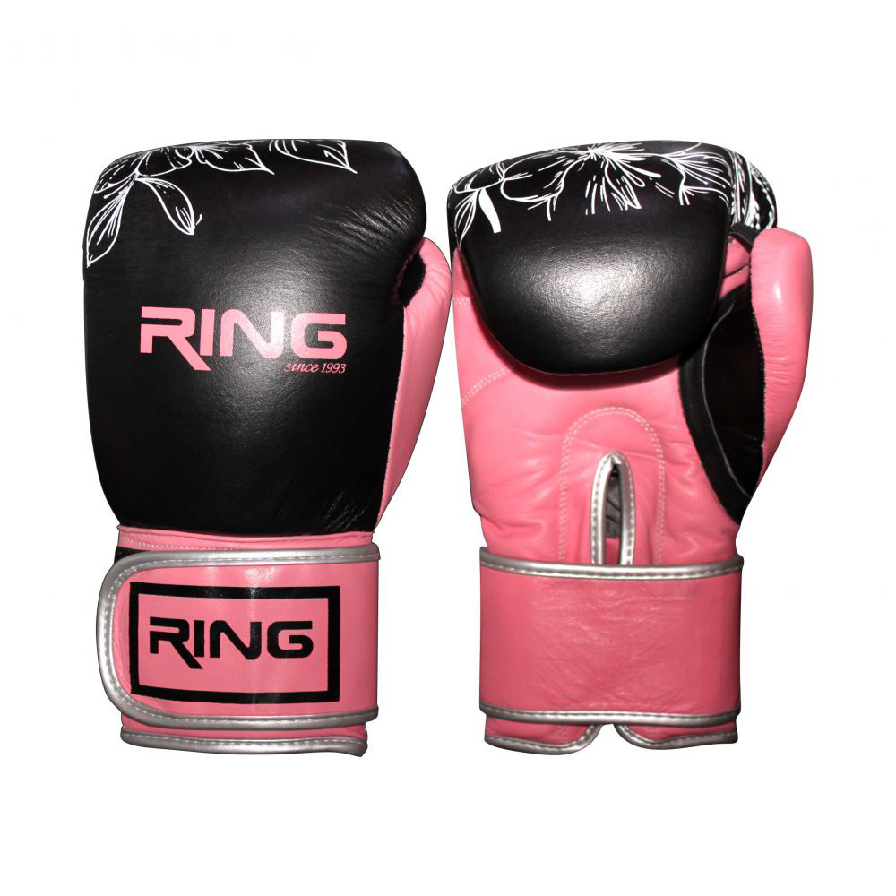 Ring Rukavice za boks 10 OZ kožne Roze RS 3311-10