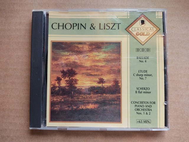 Chopin* &;; Liszt* ‎– Ballade No. 4 / Etude C Sharp Minor