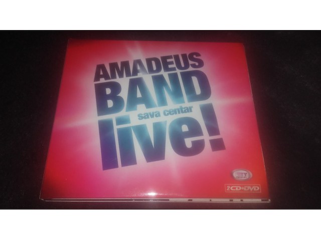 Amadeus Band ‎– Sava Centar Live!(2CD+DVD BOX 0