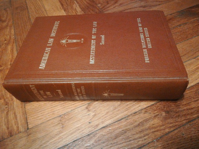 A-L-I, RESTATEMENT OF THE LAW SECOND