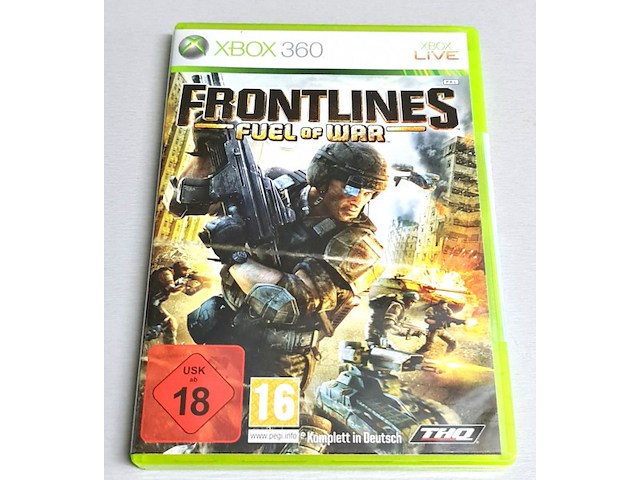 Frontlines Fuel of War XBOX360
